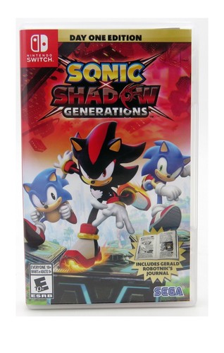 Sonic X Shadow Generations - Nintendo Switch In Original Package ...
