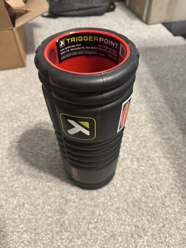 Trigger Point GRID X Extra Firm Foam Roller Black 5.5x13 Massage Therapy NEW | eBay