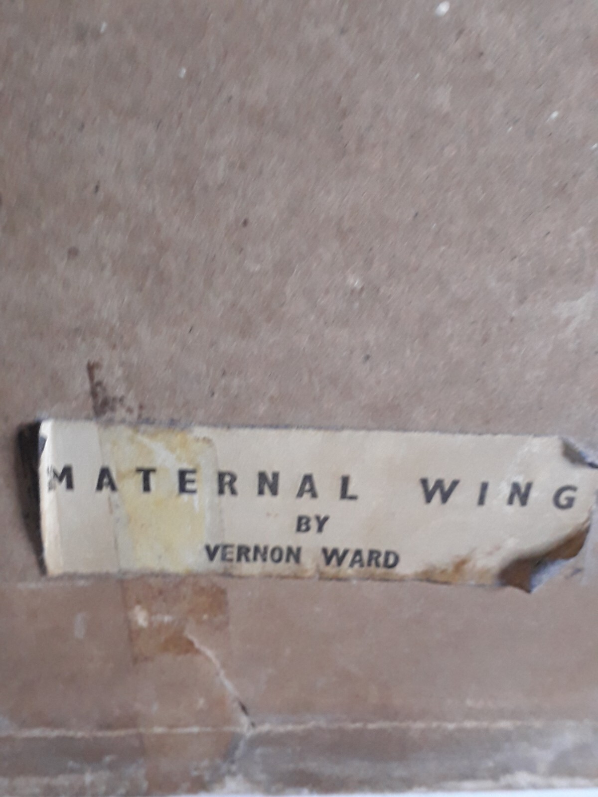 vernon ward Painting Maternal Wing Mid Century Kitch Print Beautifully ...