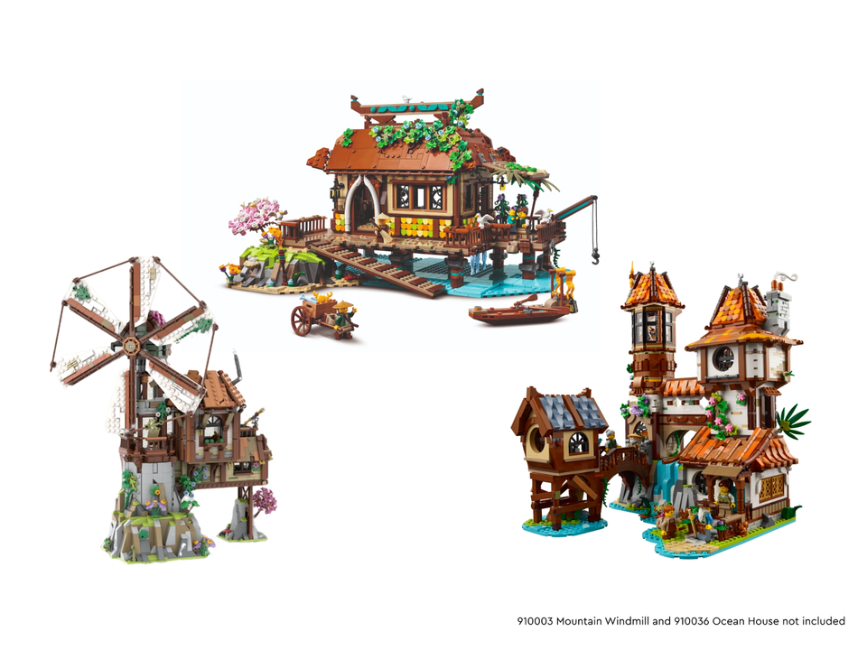 LEGO Bricklink Designer Series 4: Riverside Scholars #910048: IN HAND ...