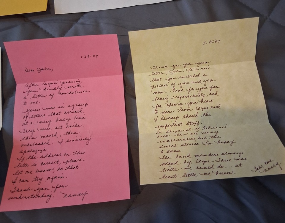 Layne Staley (Alice in Chains) Funeral Session Memorabilia Collection ...