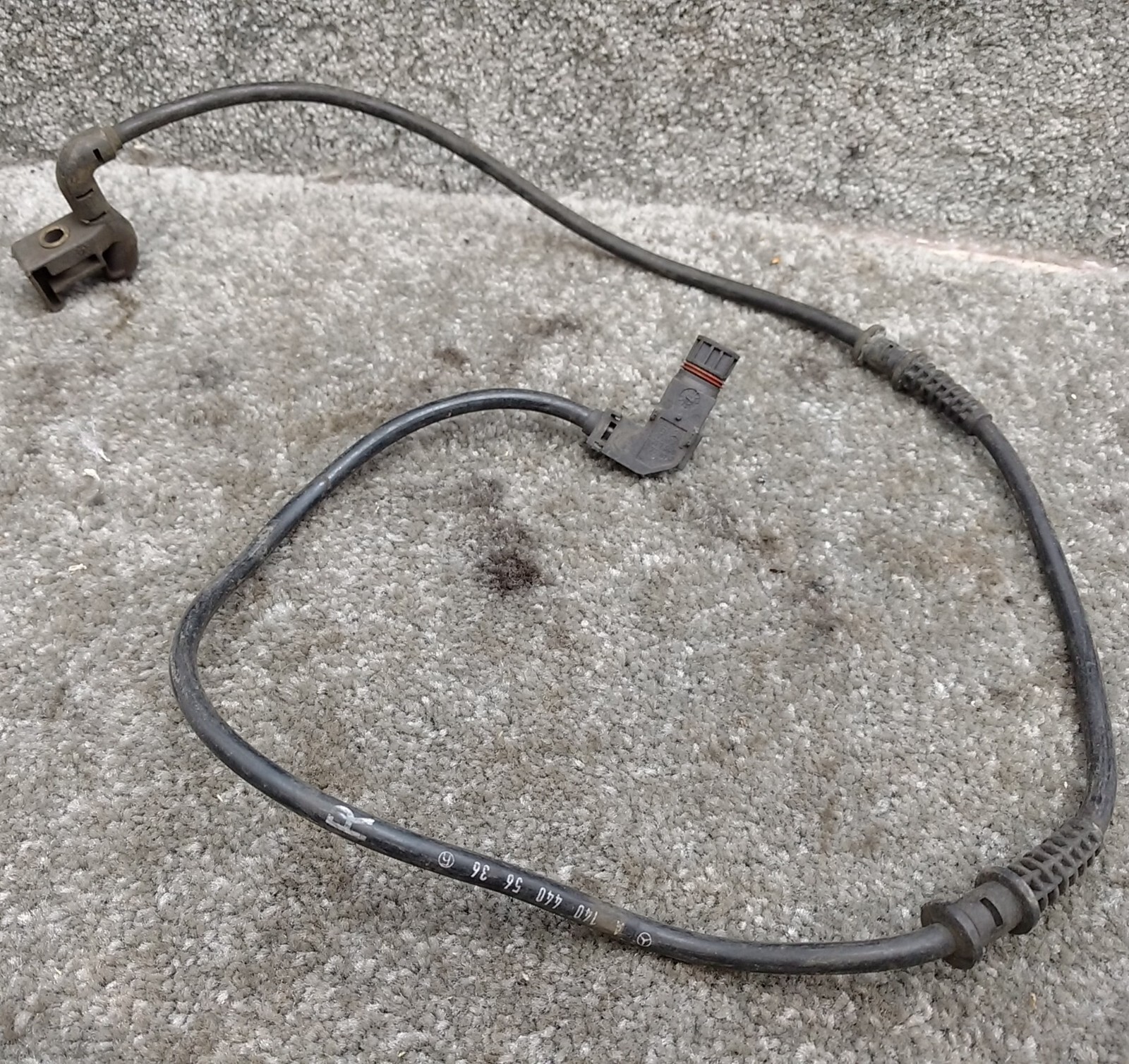 Mercedes W140 S Class OSF Right Front Brake Wear Cable Wire 1404405636 ...