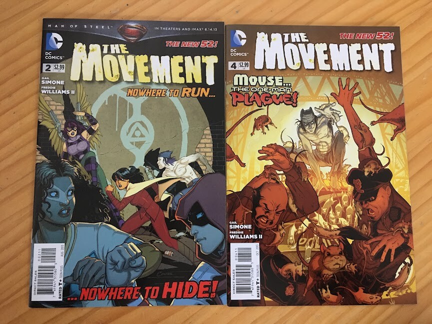 THE MOVEMENT COMIC LOT # 2 & 4 DC COMICS GAIL SIMONE | eBay
