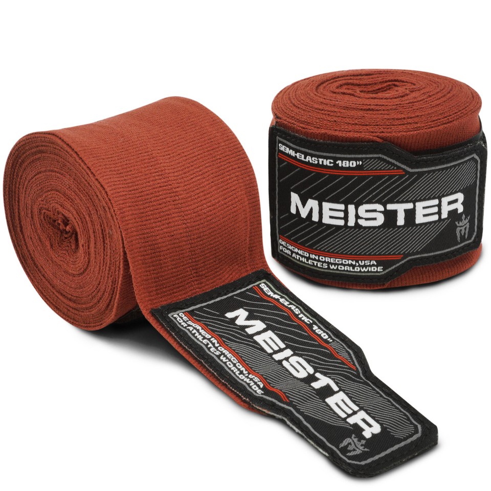 MEISTER 180" SEMI-ELASTIC HAND WRAPS - PAIRS MMA Boxing Mexican Lot ALL ...