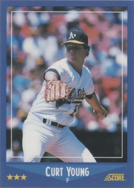 1988 Score - High Gloss #125 Curt Young for sale online | eBay