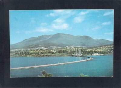 E5384 Australia T Hobart Floating Pontoon Bridge Safari vintage ...