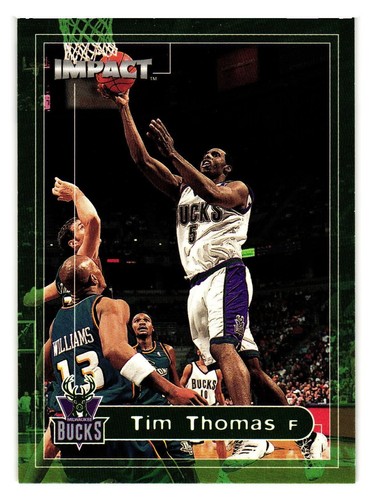 1999-00 SkyBox Impact NBA Milwaukee Bucks Tim Thomas | eBay.de