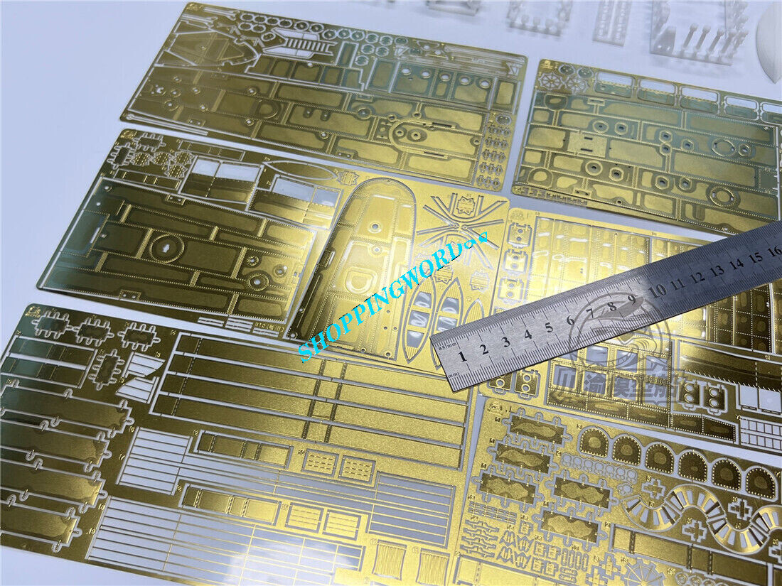 CY525 1/100 Scale USS Smith DD-17 Destroyer Assembly Model Kit w/RC ...