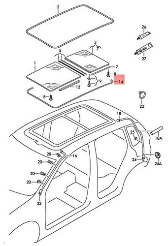 Genuine VW AUDI SEAT SKODA Passat 4Motion Variant Santana Gasket ...