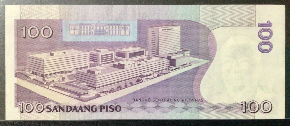 1981 PHILIPPINES PAPER MONEY - 100 PISO UNCIRCULATED BANKNOTE! | eBay
