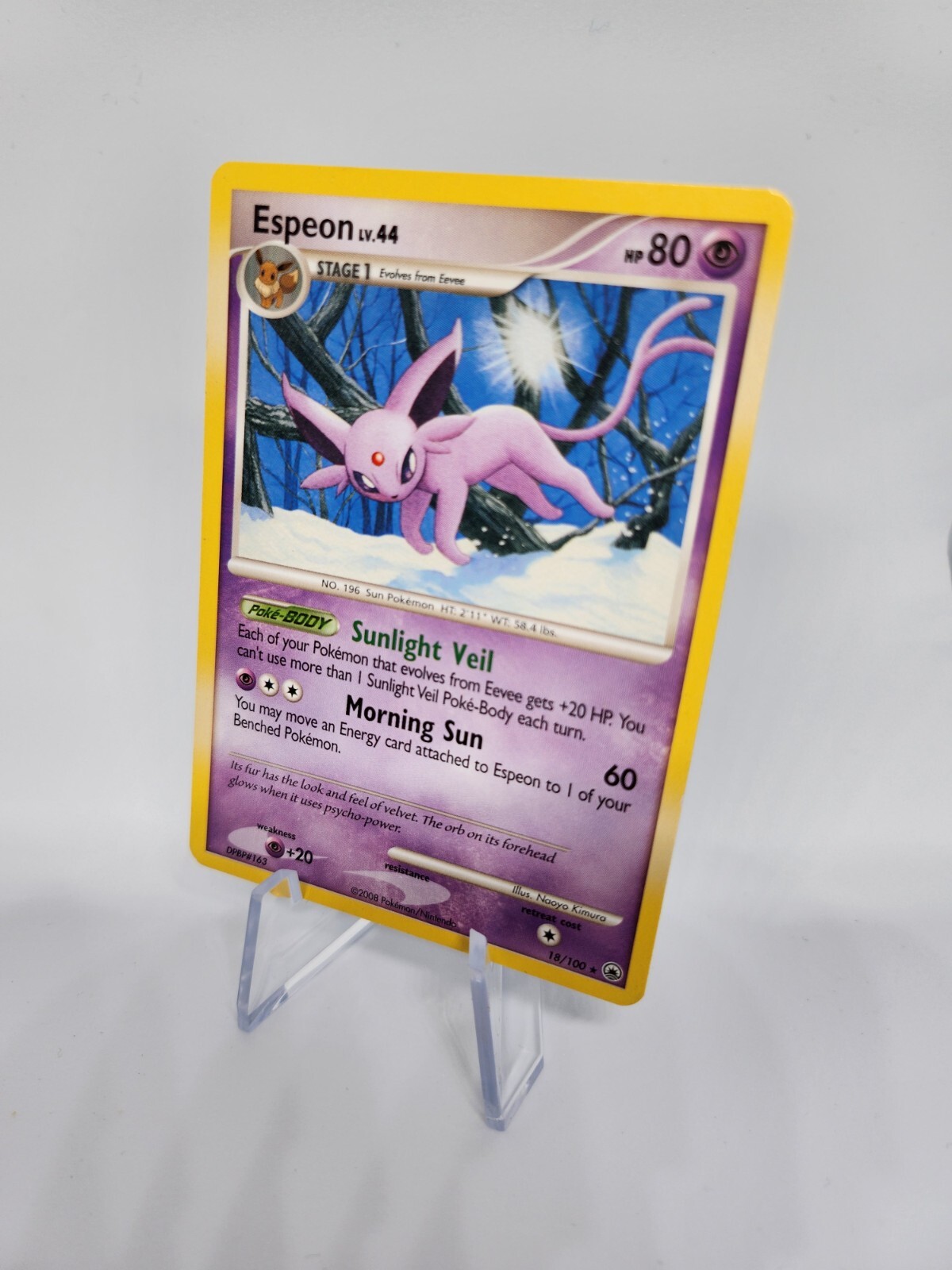 Espeon 18/100 - Majestic Dawn 2008 Non Holo Pokémon TCG Card | eBay