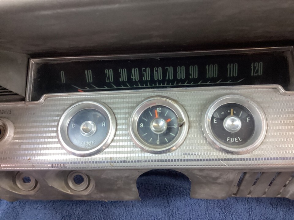 1961-1962 Chevy Impala SS Original Dash Speedometer Instrument Cluster ...