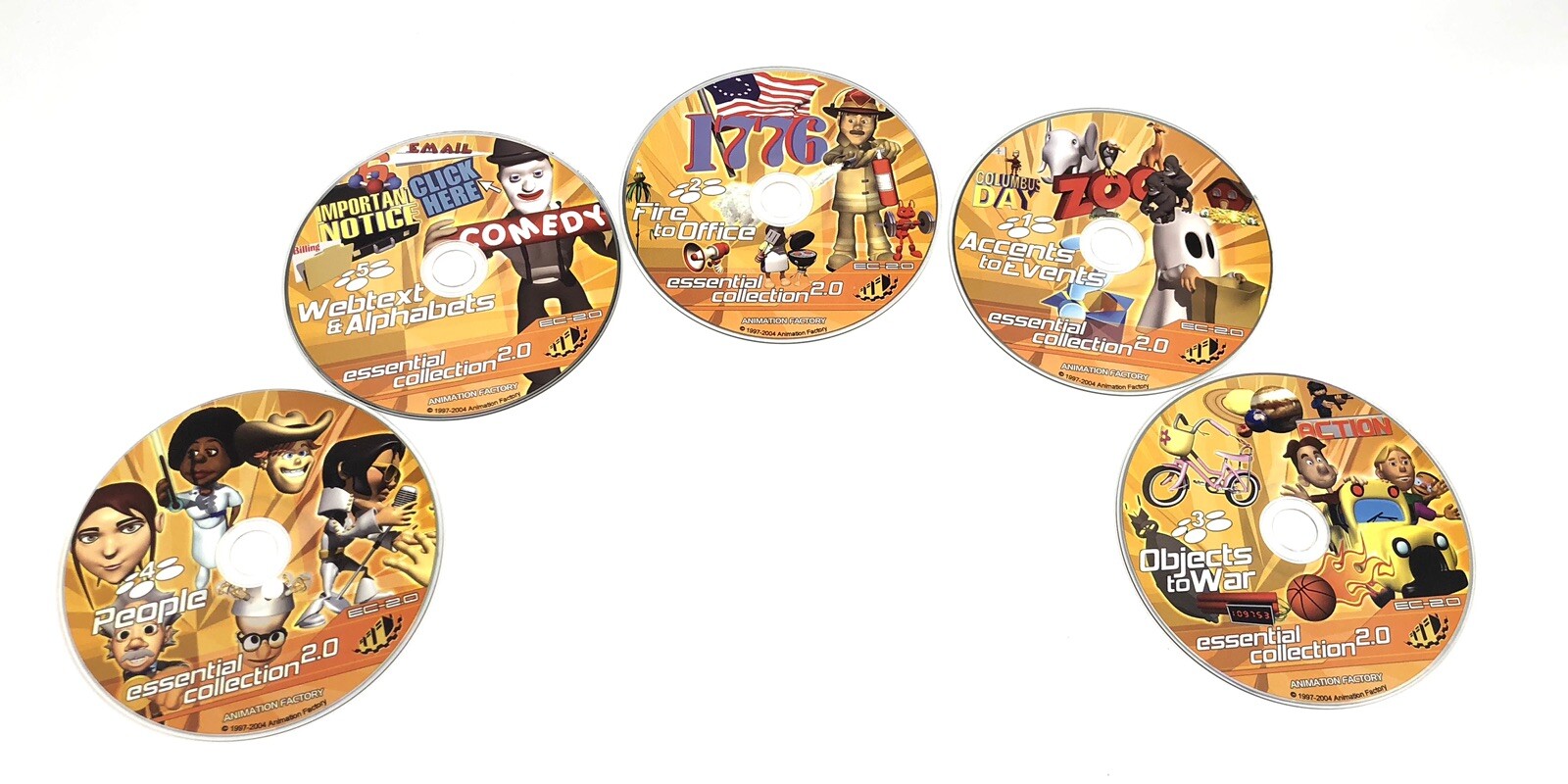 Animation Factory Essential Collection 2.0 EC-2.0 (5Disc Set) | eBay