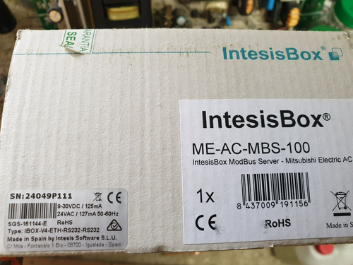 MITSUBISHI ELECTRIC ME-AC-MBS-100 Interface BMS for Modbus | eBay