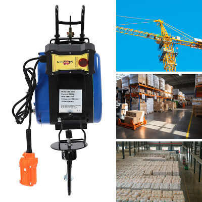 Electric Hoist Lift Electric Winch Pendant Control & Wireless Control ...