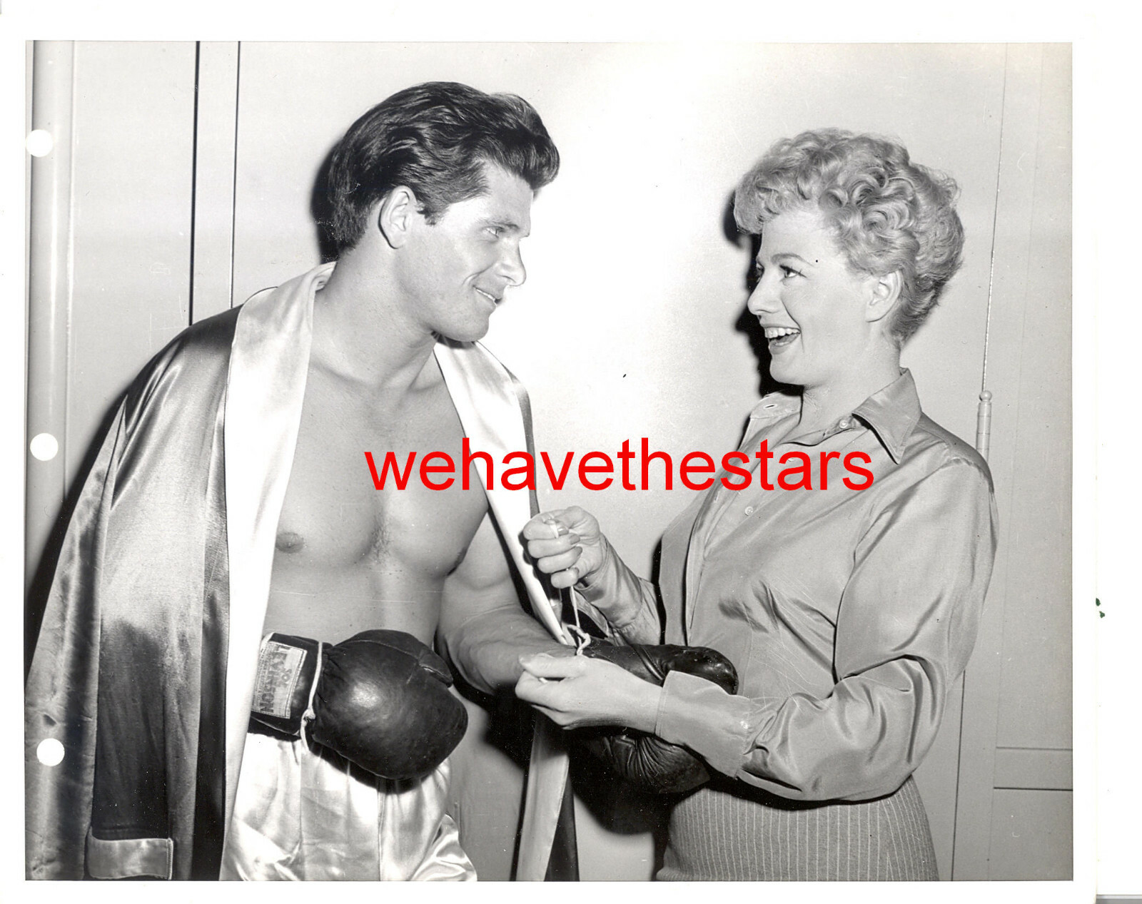 Vintage Dewey Martin BEEFCAKE MUSCLE SEXY HANDSOME '54 Publicity ...