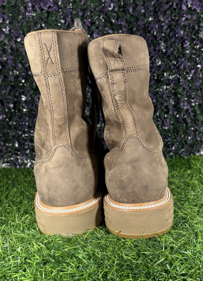 Twisted X Shitake Boots Men's Size 11M Comfort Brown Leather Work ...