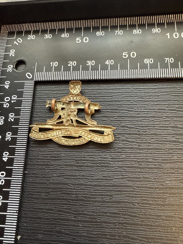 Regiment President Steyn / Bloemfontein Military Brass Cap Badge B40 | eBay