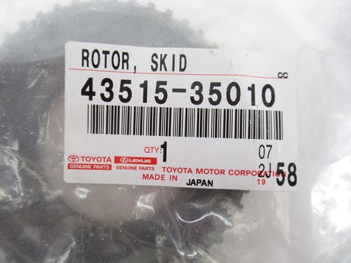Genuine OEM Toyota 43515-35010 ABS Front Wheel Speed Tone Ring | eBay