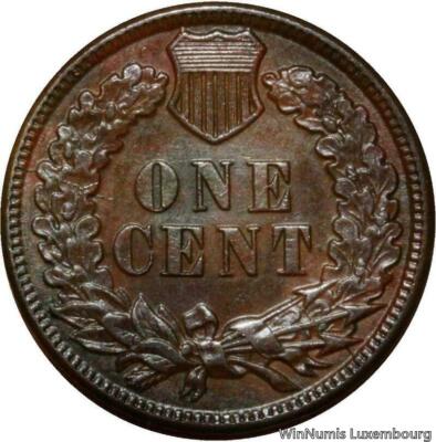 F2618 Rare USA One Cent Indian Head 1883 Philadelphia UNC | eBay