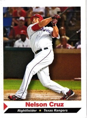 Nelson Cruz Texas Rangers 2011 Sports Illustrated for Kids SI baseball ...