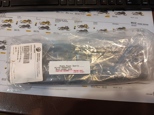 Can-Am Defender Door Hinge | 705800751 | Genuine OEM | Black | UTV/SXS