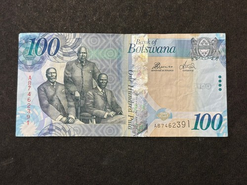 2009 Bank Of Botswana 100 Pula Banknote | eBay