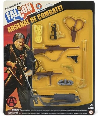 1/6 Gi Joe FALCON ACCESSORY PACK ESTRELA BRAZIL Arsenal De Combate ...