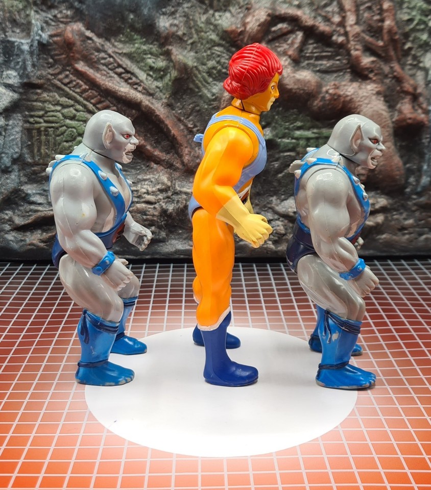 Vintage Thundercats Lion-O Panthro x 2 Action Figure Bundle 1985 ...