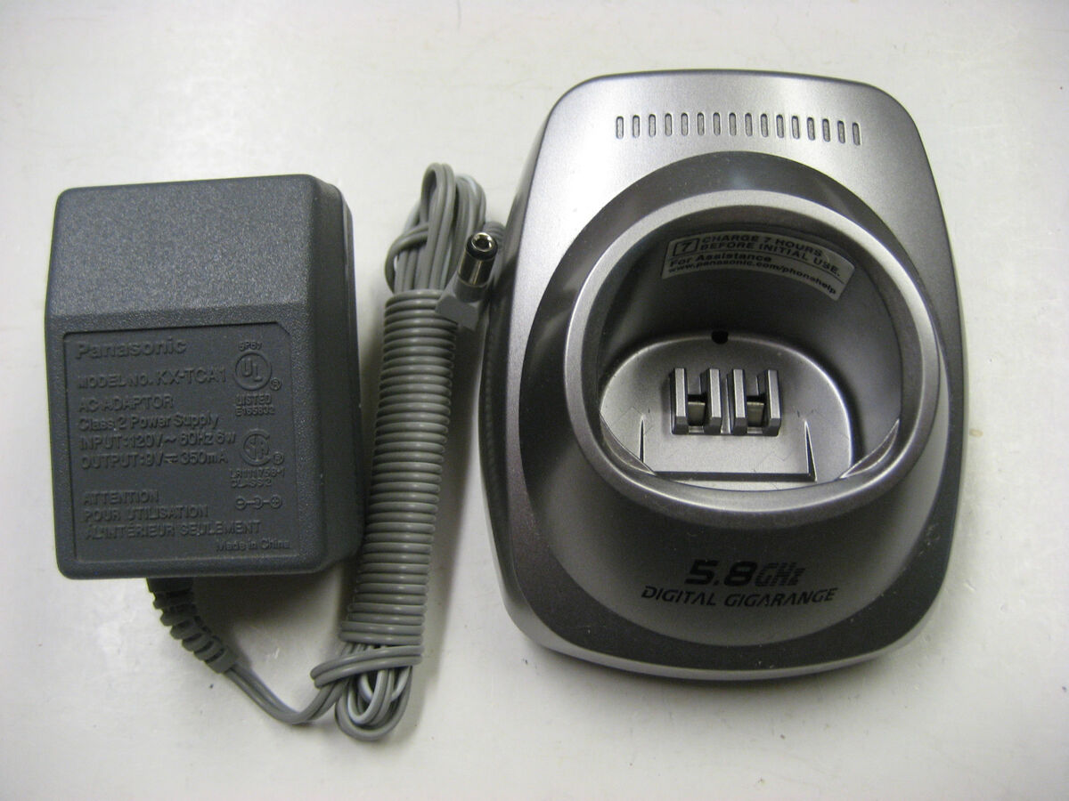Panasonic PQLV30042ZAM Cordless Phone Handset Charger w/ KX Panasonic PQLV30042ZAM Cordless Phone Handset Charger w/ KX