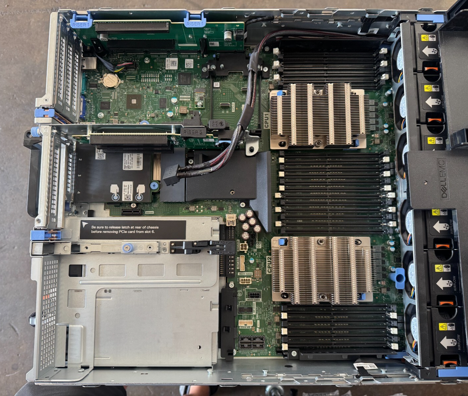 Dell PowerEdge R730 8x3.5" LFF 2x Heatsink 2xPS Rail Kit iDRAC ...