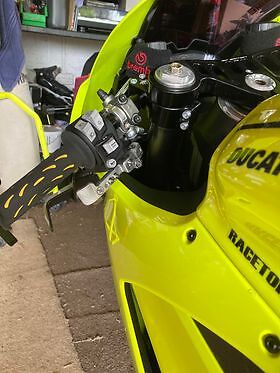 RACETORX THUMB BRAKE BSB MOTOGP WSBK TRACK RACE BIKE | eBay