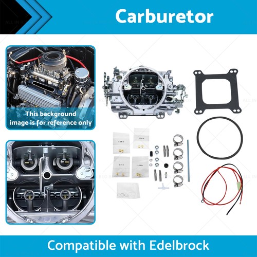 Zinc Alloy 4 Barrel Carburetor 500 CFM Suitable for Edelbrock 1404-500 ...