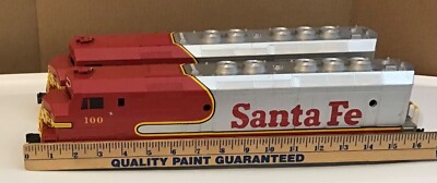 Williams model train locomotive & dummy Santa Fe (#100 & 102) | eBay
