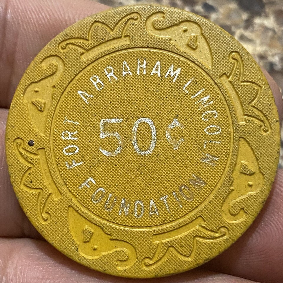 Fort Abraham Lincoln Foundation token coin Bismarck North Dakota ND ...