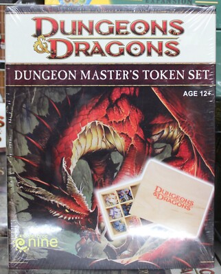 D&D DUNGEON MASTERS TOKEN SET game Brand New * Factory Sealed * | eBay