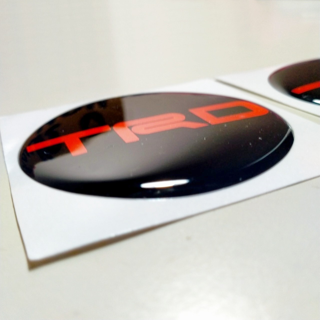 W3 80mm X 4pcs Stickers Resin Reflect Logo Decals Emblem Wheels Center ...