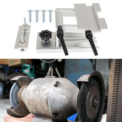 Rest Sharpening Jig Adjustable Tool for 6 inch or 8 inch Bench Grinders ...