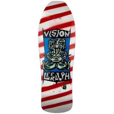 LIMITED CHRISTMAS VISION LEE RALPH TIKI SKATEBOARD DECK-REISSUE-10" x ...