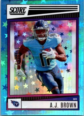 2022 SCORE BLUE STARS PARALLEL #28 A.J. BROWN 290/399 | eBay
