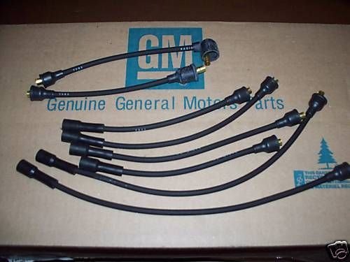 6 cyl GM plug wires 53 54 55 Chevy Bel Air 150 210 nomad 235 261 217 | eBay