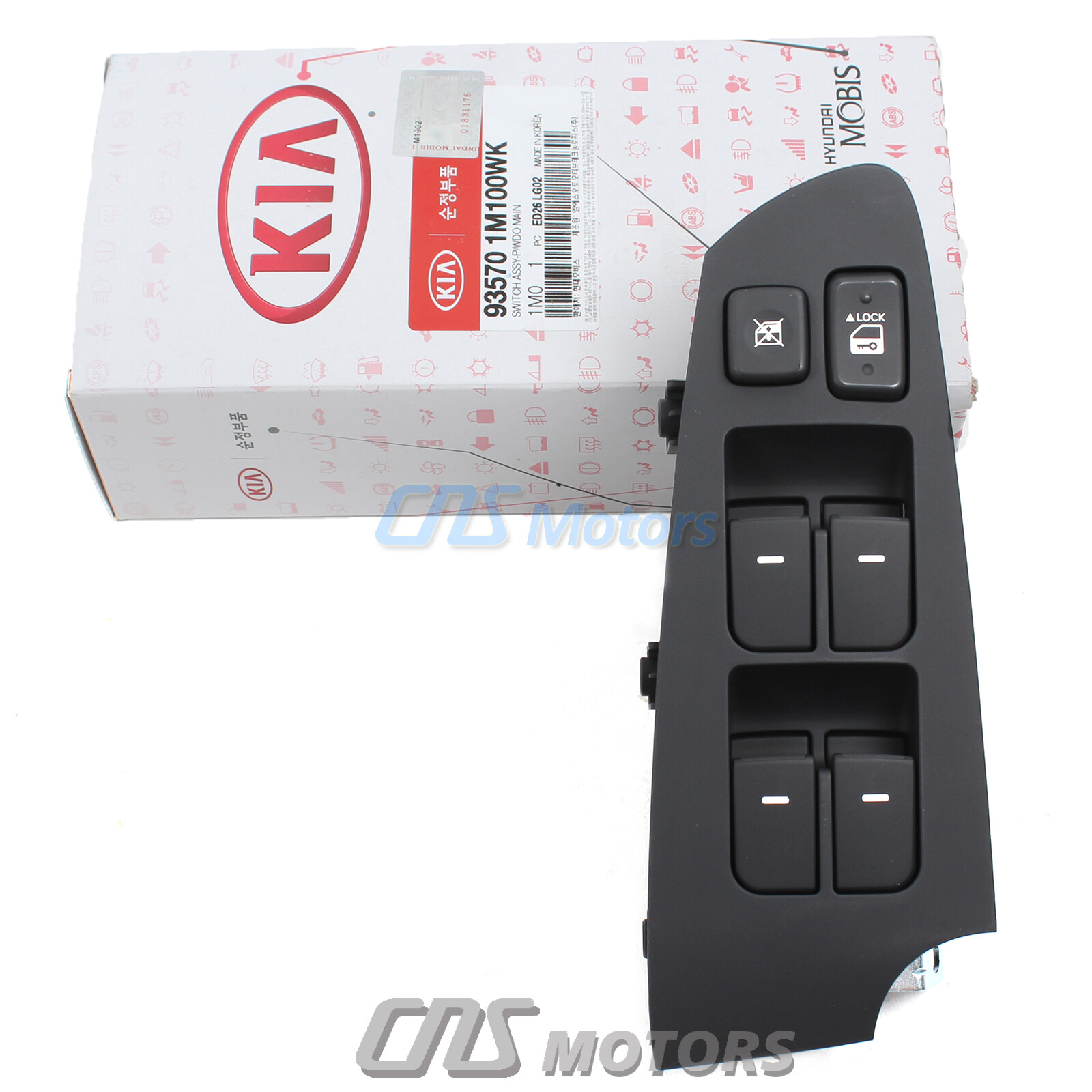 GENUINE Power Window Switch DRIVER for 2010-13 Kia Forte Sedan ...