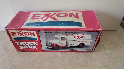 1993 Marx - Exxon Aviation Gasoline Truck Bank #EX001 | eBay