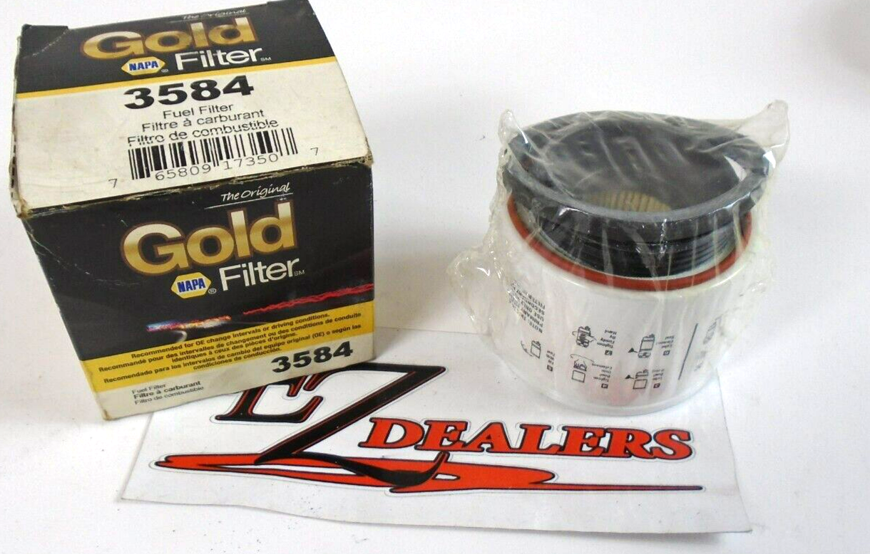 NAPA Gold Fuel Filter Water Separator 3584 WIX 33584 533584 *Free ...