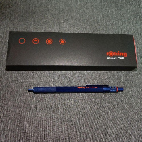 Rotring 600 0.5Mm Blue Mechanical Pencil | eBay