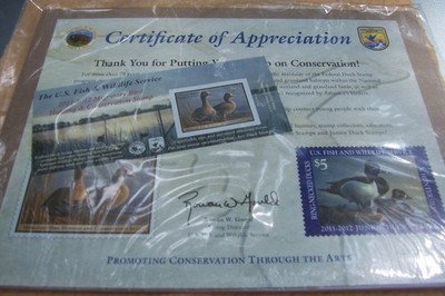 2011-2012 Federal Duck Stamp and 2011-2012 Junior Duck Stamp ...