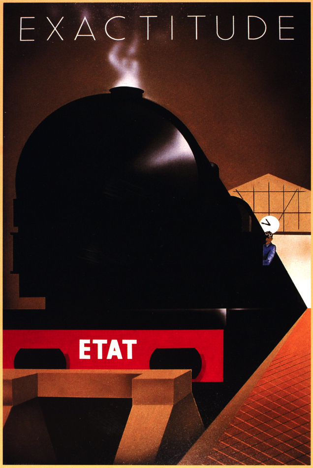 Travel POSTER.Home interior wall.Railroad.Exactitude Decorative Art ...