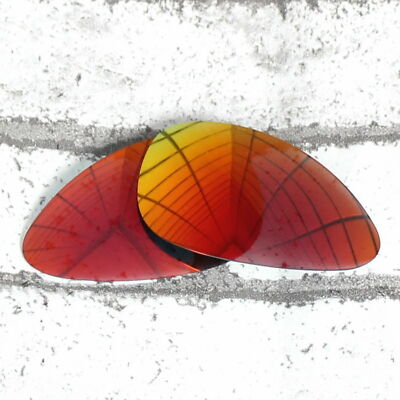 Polarized Replacement Lenses for-OAKLEY Scar Sunglasses Orange Red UVA ...