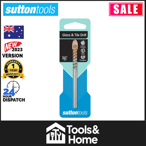 Sutton 12mm Glass & Tile Drill Bit Carded Tungsten Carbide Tip ...