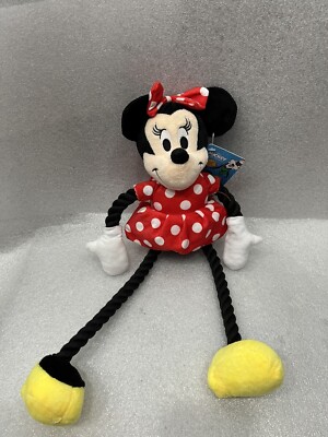 Disney Mickey & Friends Character Minnie Mouse Rope Dog Toy Brand New ...